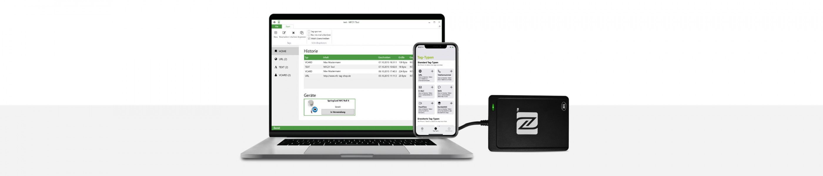 NFC Software – NFC-Tags individuell anpassen